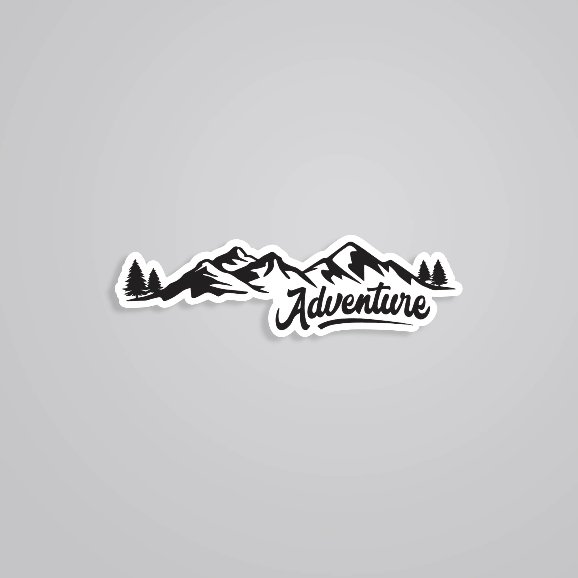 Mountain Adventure Travel Stickers Collection