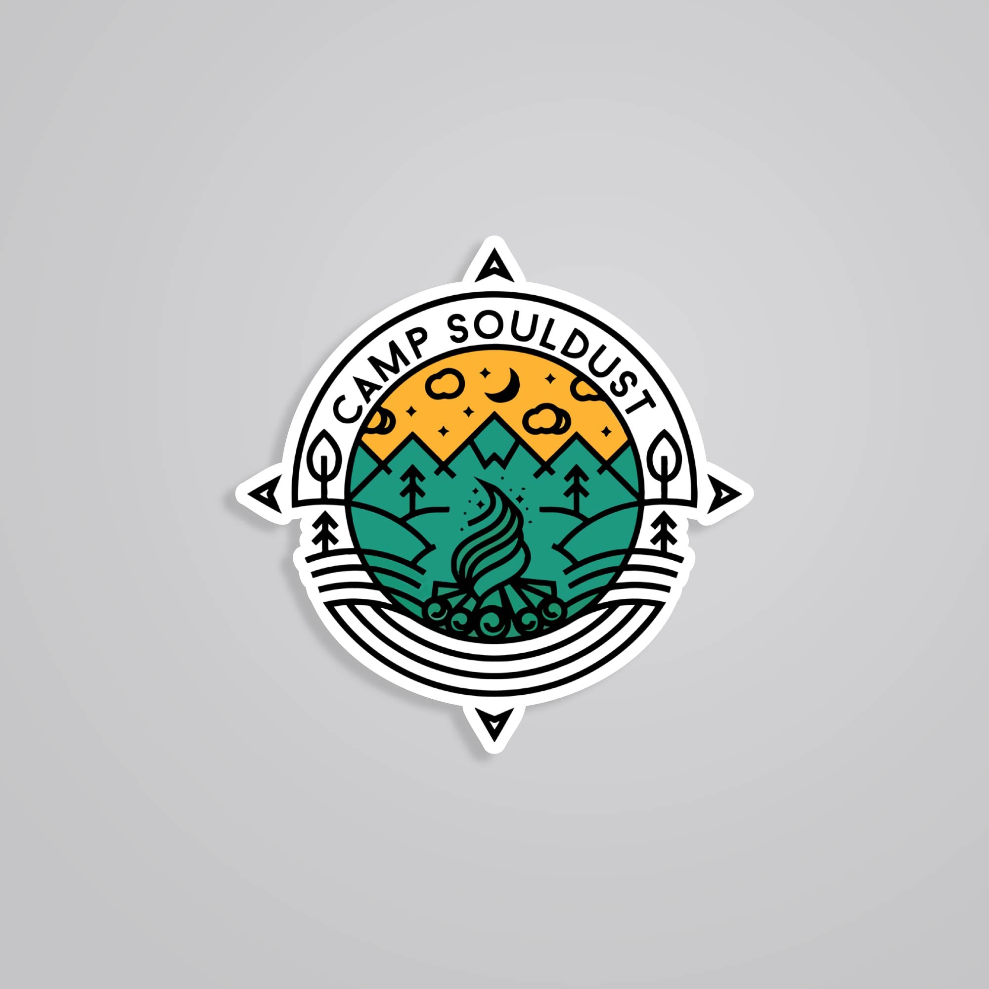 Camp Souldust Stickers - Wanderlust