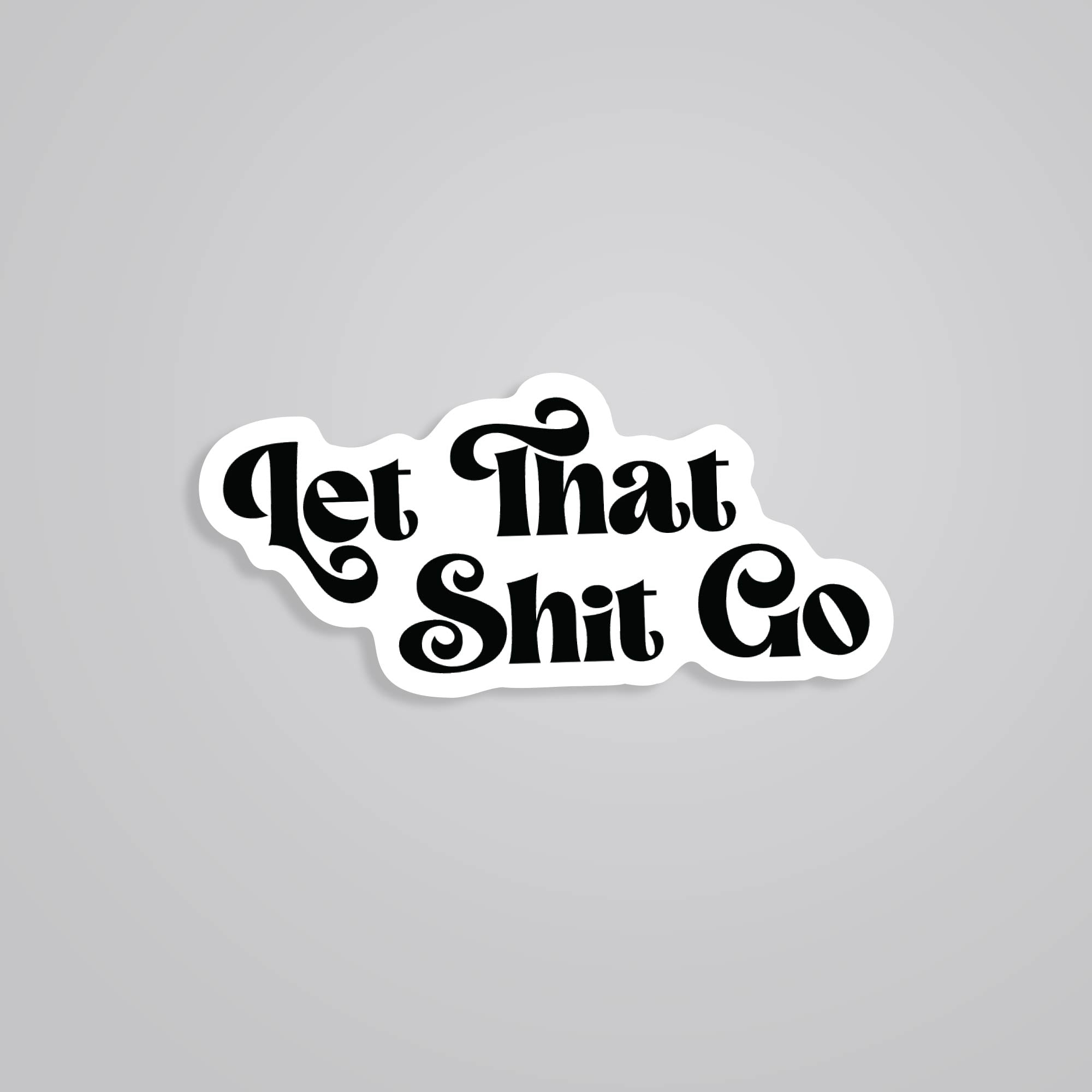 Let It Go Stickers - Move On