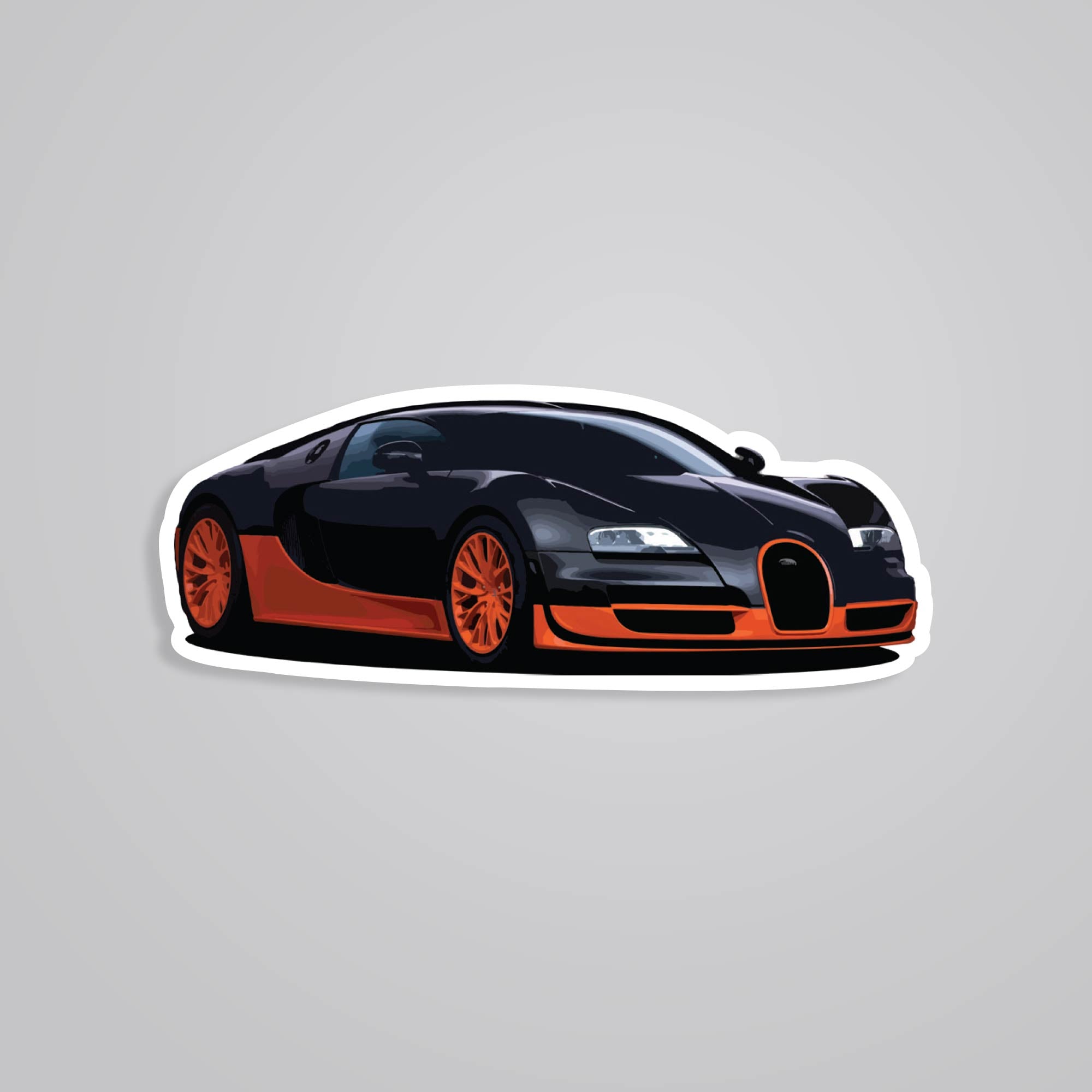 Bugatti Veyron Cars & Bikes Stickers