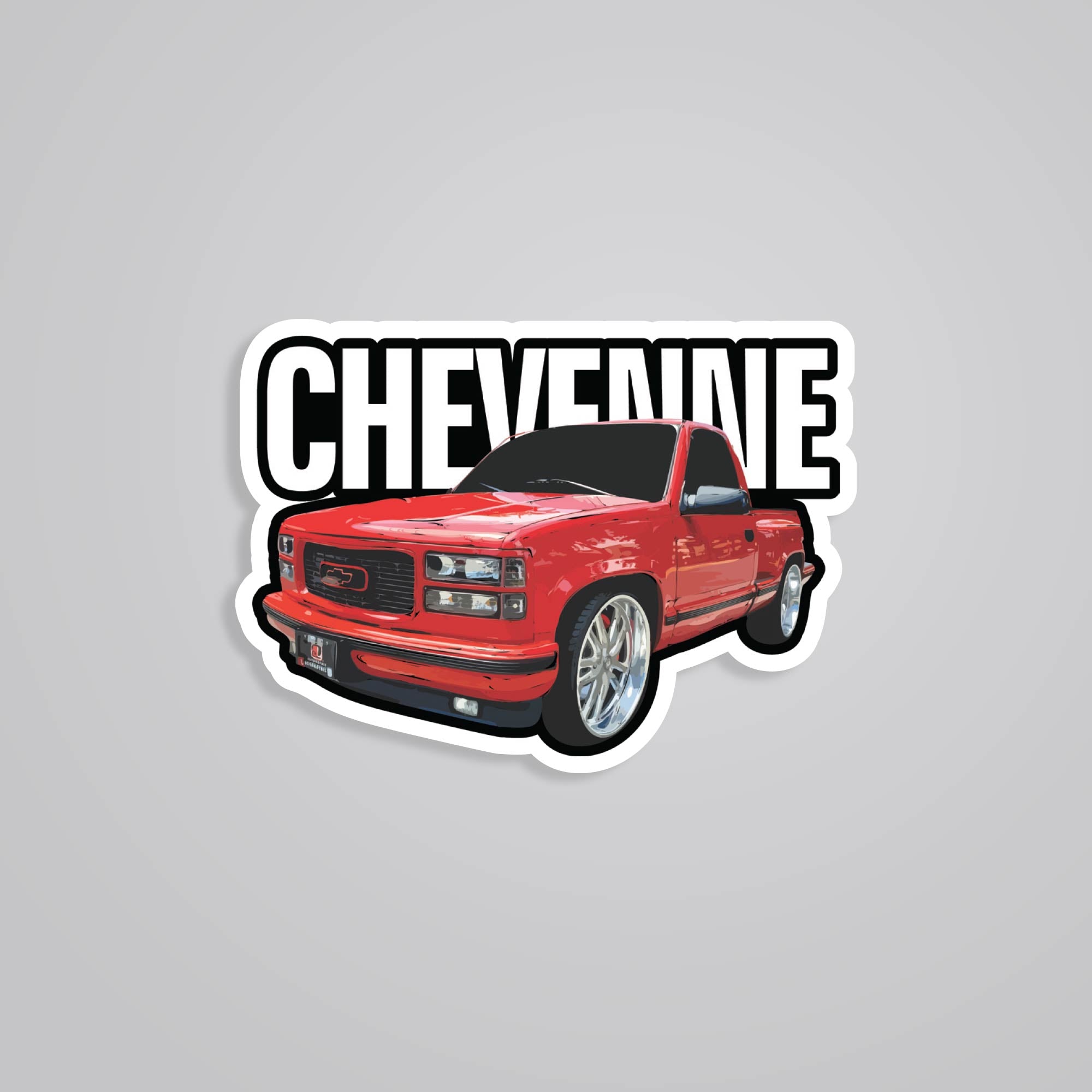 Cheyyene 400SS Cars & Bikes Stickers