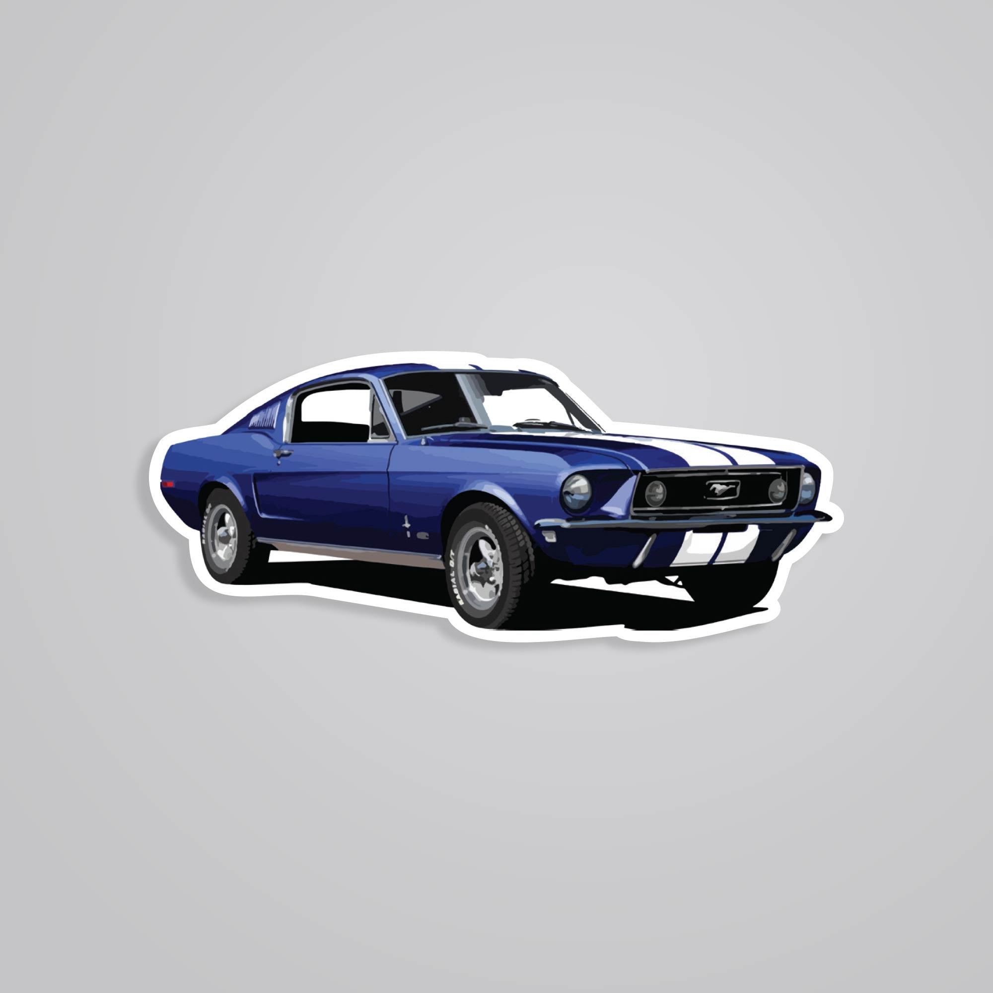 Ford Mustang Shelby GT350 Cars & Bikes Stickers