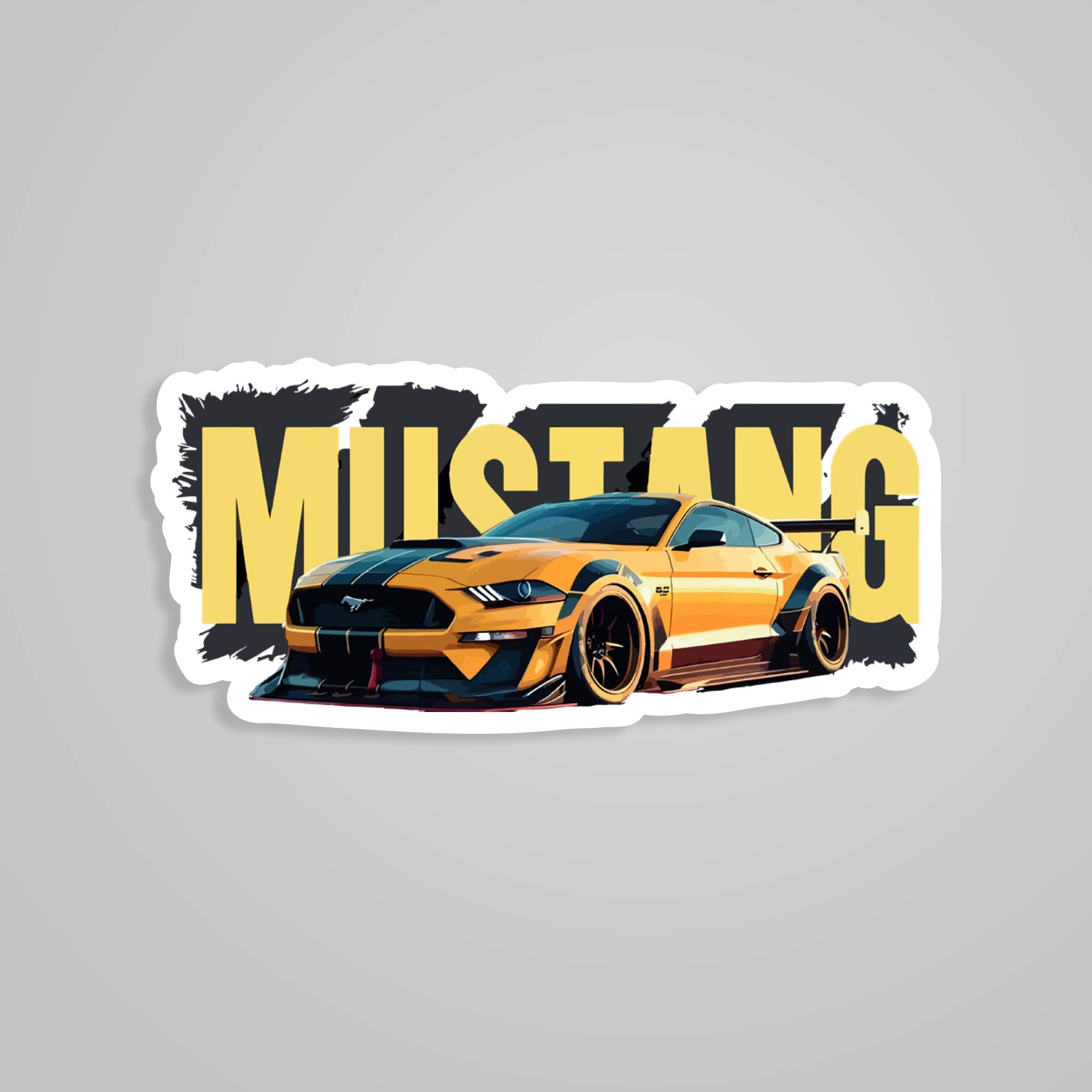 Mustang GT Gen 6 Cars & Bikes Stickers