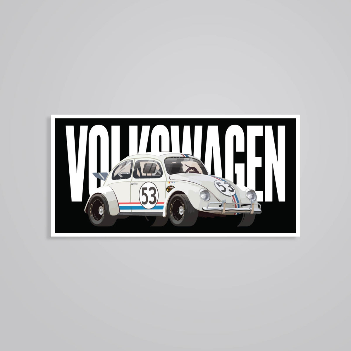Volkswagen Beetle Herbie Cars & Bikes Stickers