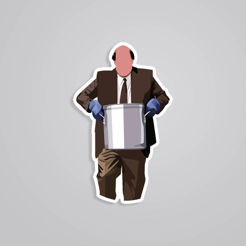 Kevin’s Famous Chili TV Shows Stickers