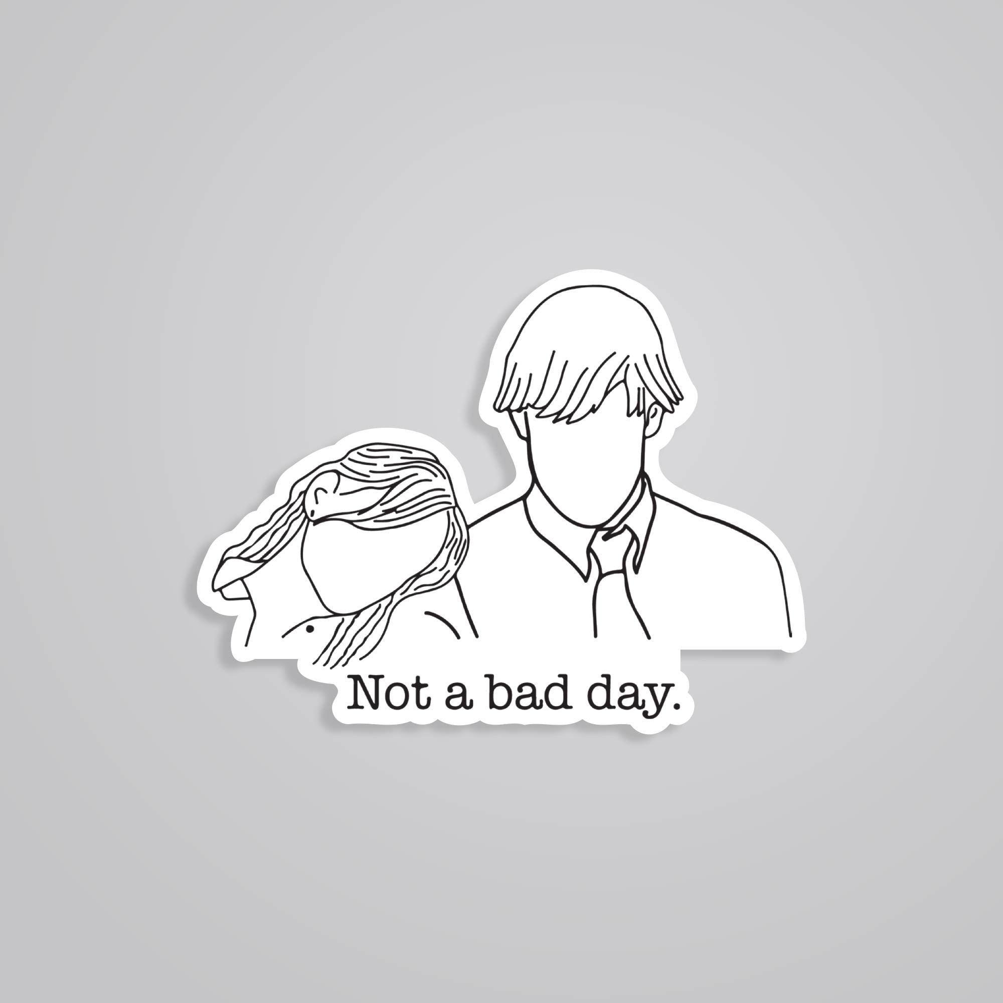 Not a bad day TV Shows Stickers