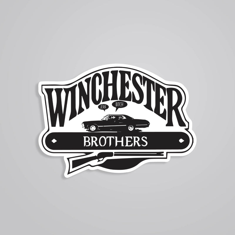 Winchester Brothers TV Shows Stickers