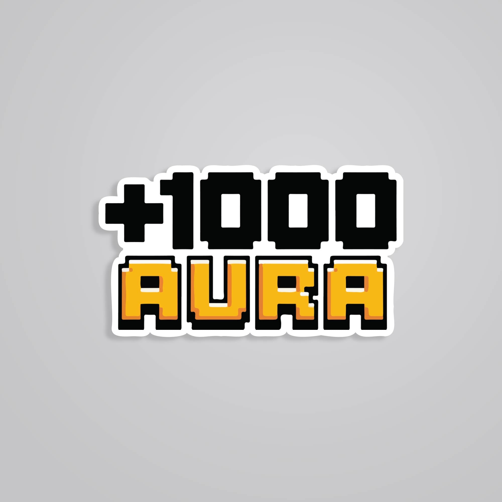 1000 Aura Witty Stickers