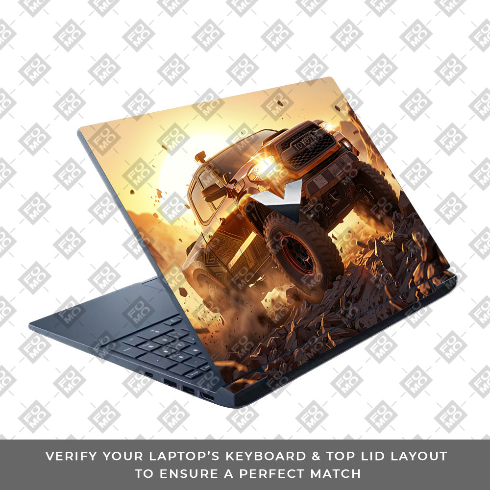 Toyota Off Road Beast HP Victus Laptop Skin