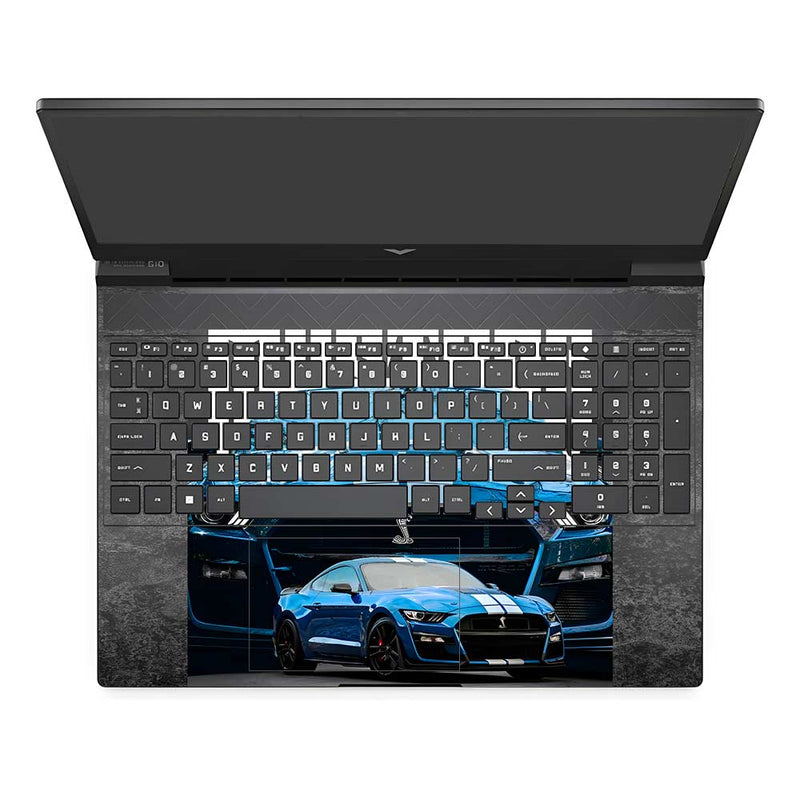 Ford Mustang GT500 HP Victus Laptop Skin