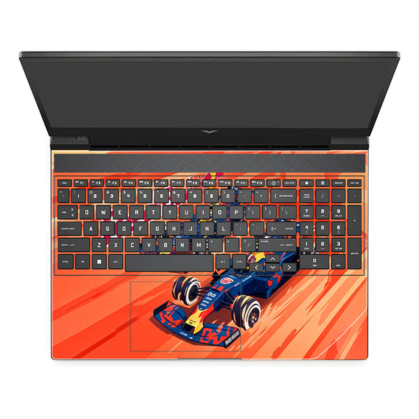 Red Bull Racing Velocity HP Victus Laptop Skin