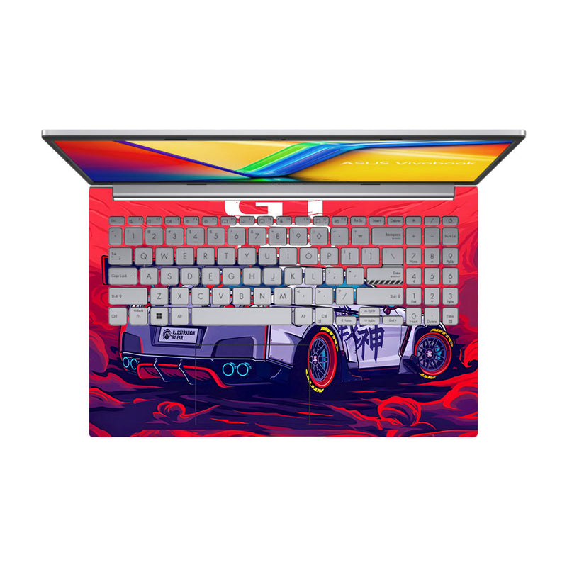 Nissan GTR Racing Edition Asus Vivobook 15 X1504ZA Laptop Skin