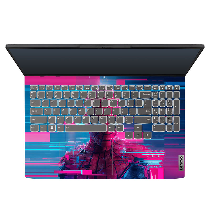 Glitch Spider Lenovo IdeaPad Gaming 3 15ARH7 and 15IAH7 3D Laptop Skin