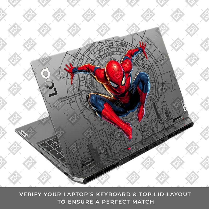 Transparent Web of Destiny Lenovo LOQ 2024, 2025 Laptop Skin