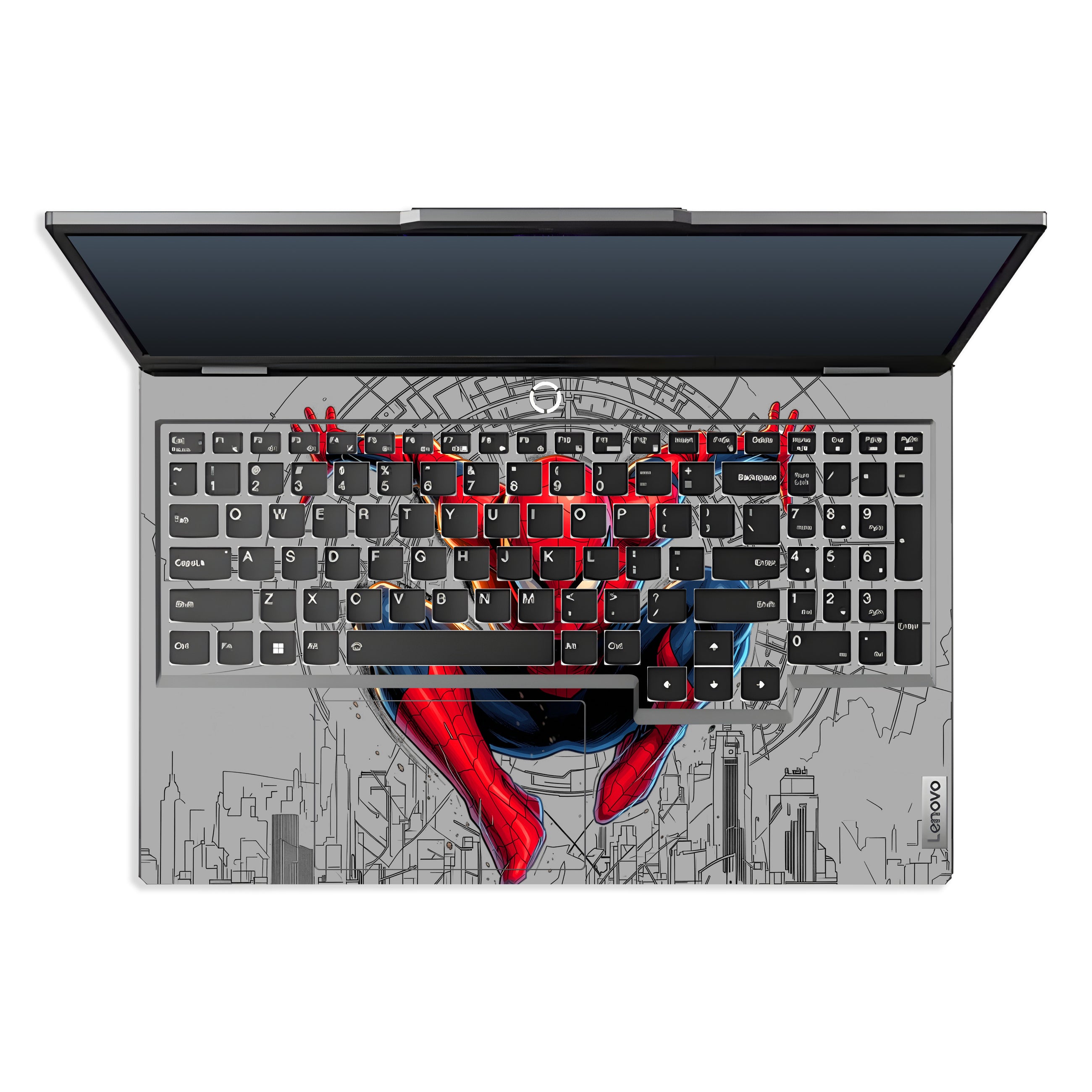 Transparent Web of Destiny Lenovo LOQ 2024, 2025 Laptop Skin