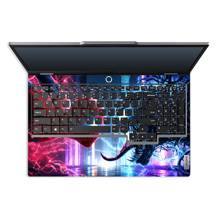 Spiderman vs Venom Showdown Lenovo LOQ 2024, 2025 Laptop Skin