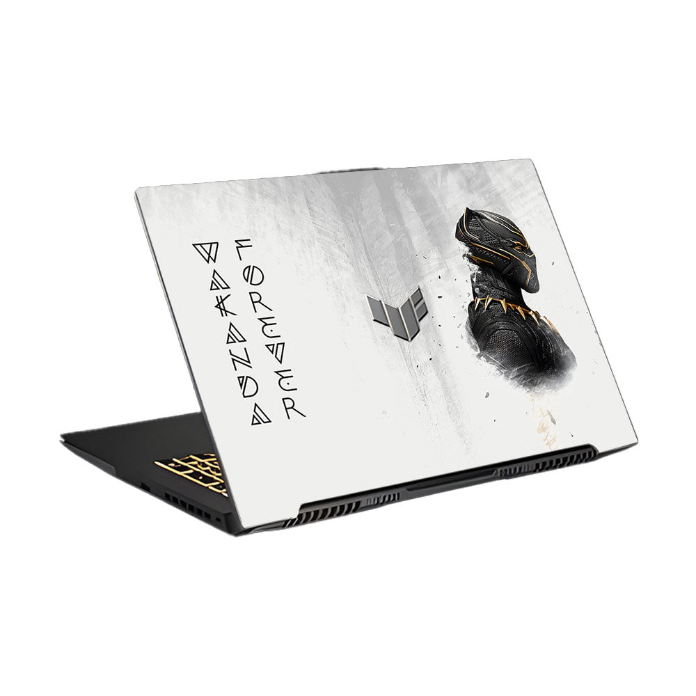 Wakanda Forever Black Panther Comic Asus TUF Gaming F17 FX707Z Laptop