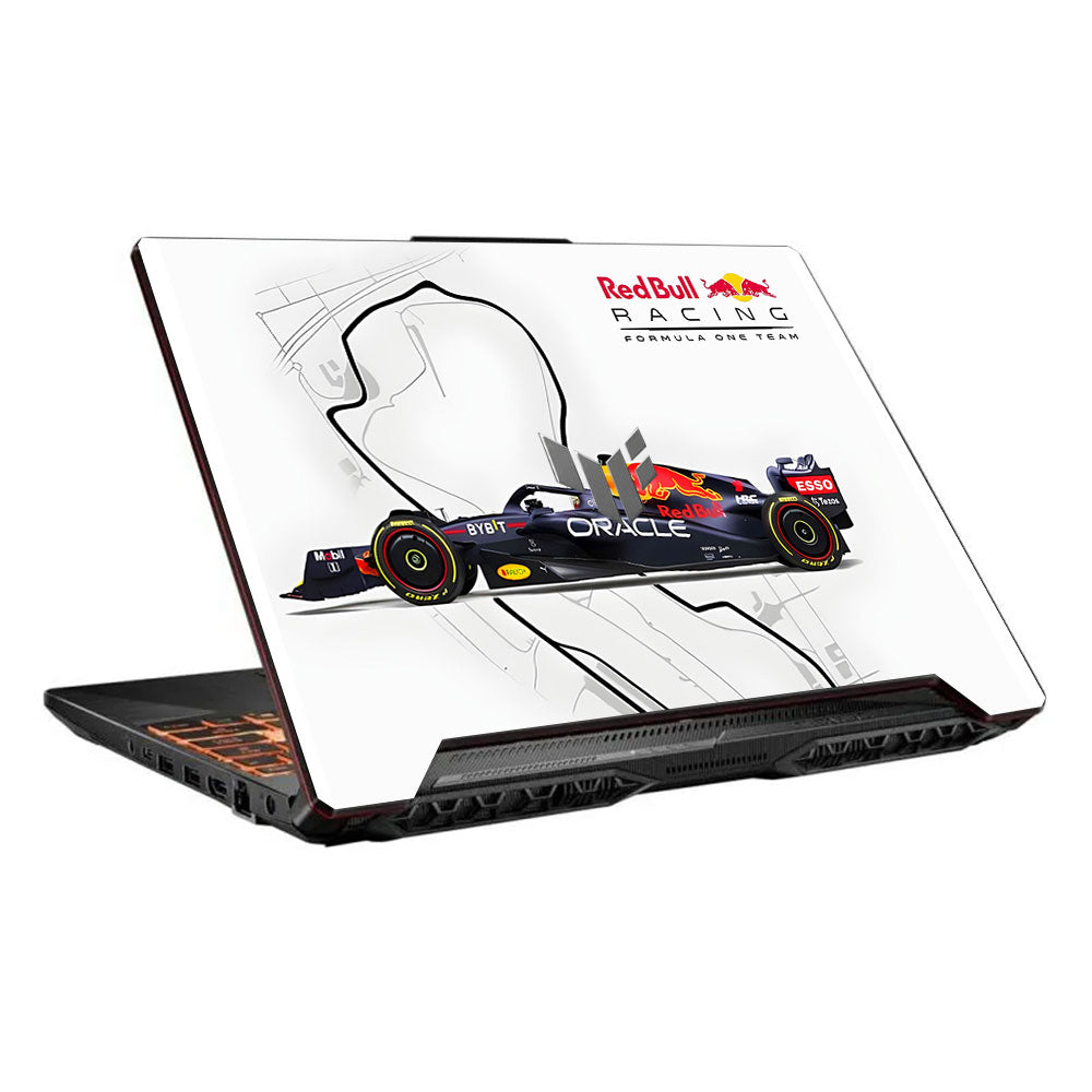 Red Bull Racing in Action Asus TUF F15 FX506 & A15 FA506 Laptop Skin