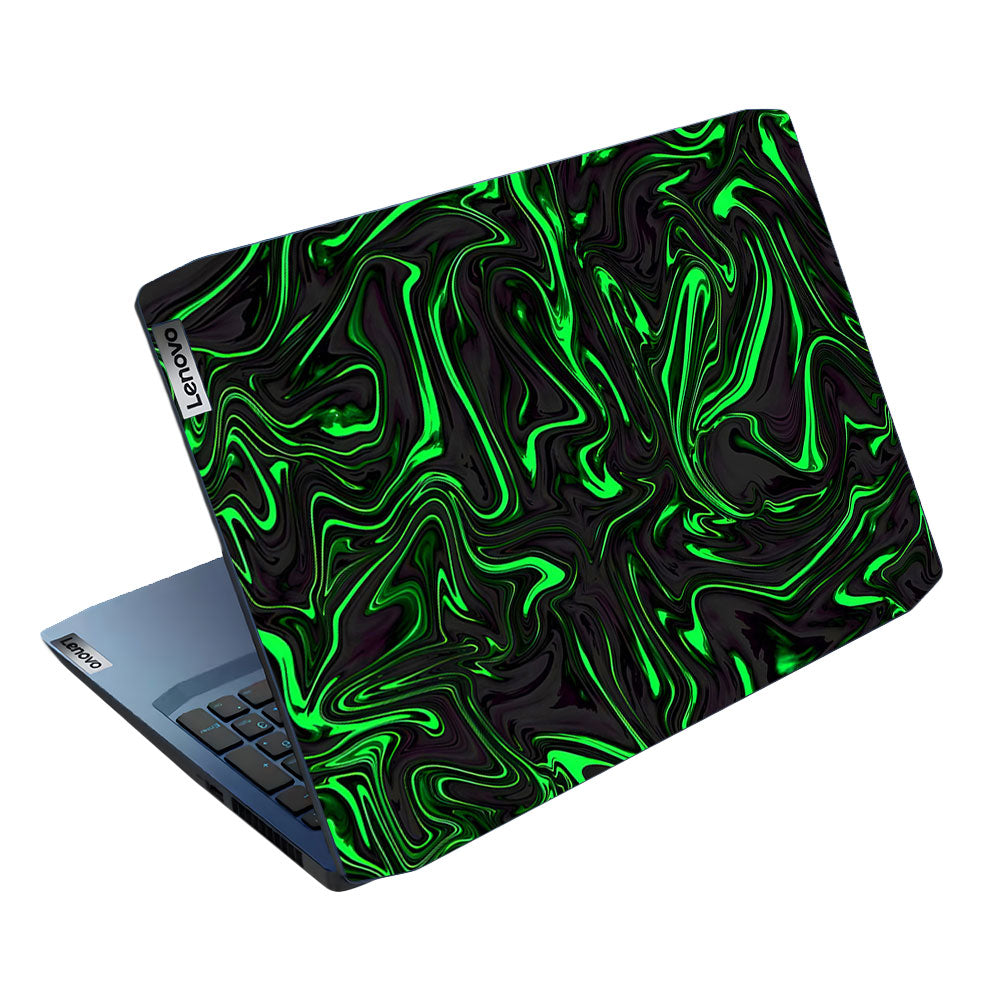 Neon Green Marble Lenovo IdeaPad Gaming 3 15ARH05 and 15IMH05 Laptop S