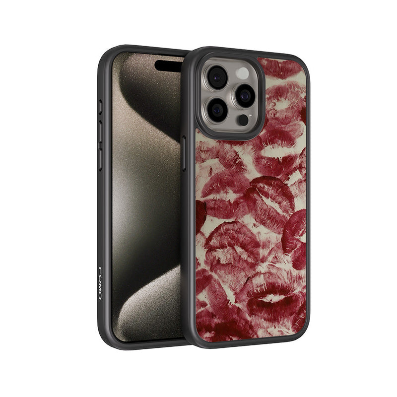 Crimson Kiss Skin with Shockguard Armour Magsafe Case for Apple iPhone