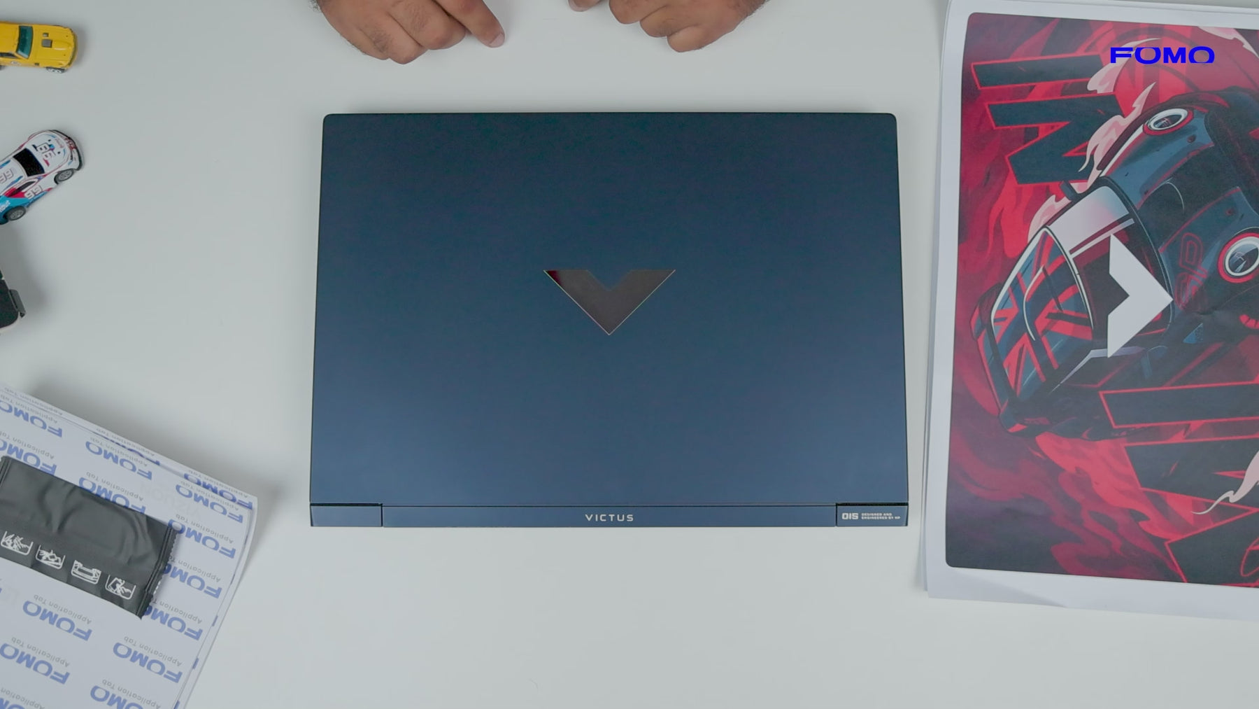 Avengers In Action HP Victus Laptop Skin