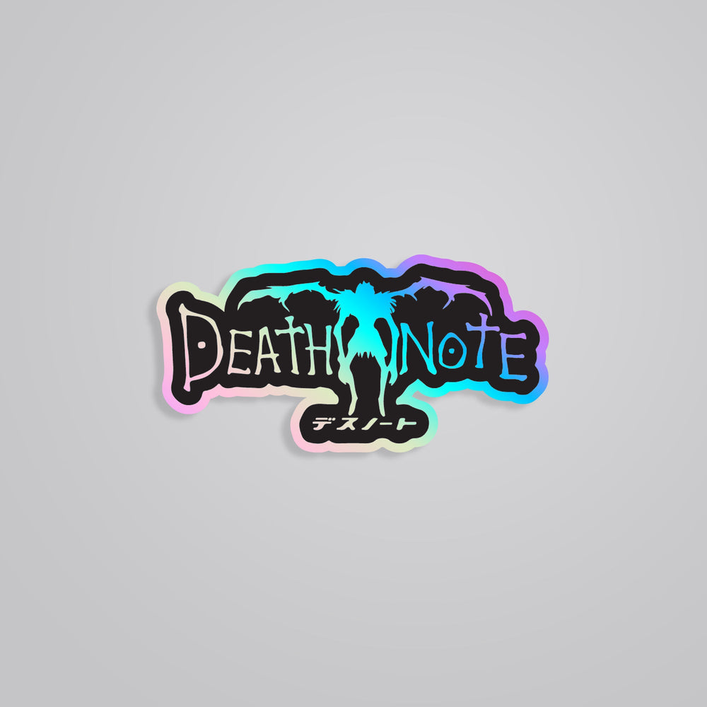 Death Note Ryuk Holographic Sticker – Embrace the Mystique of Shinigami ...
