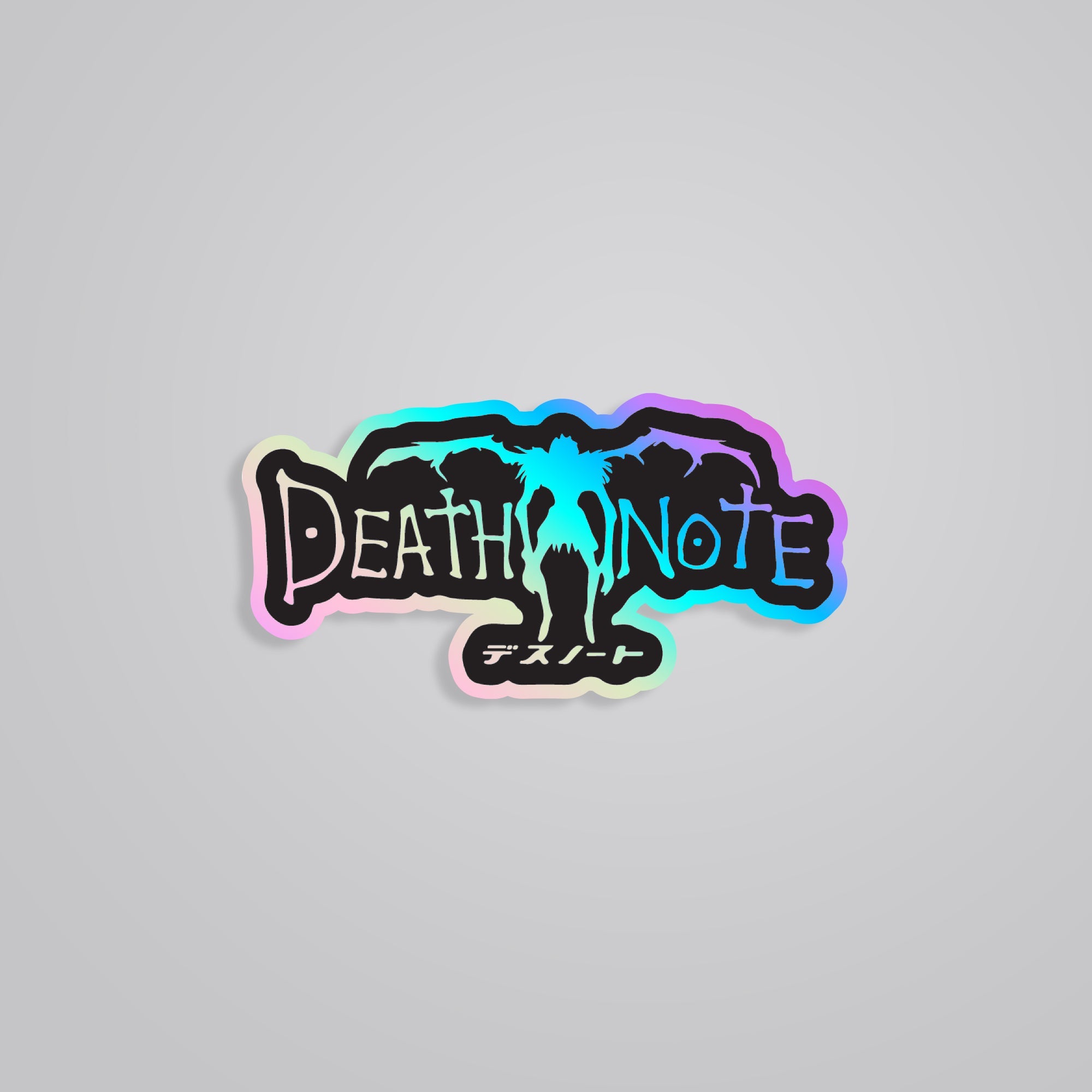 Death Note Ryuk Holographic Sticker – Embrace the Mystique of Shinigami ...