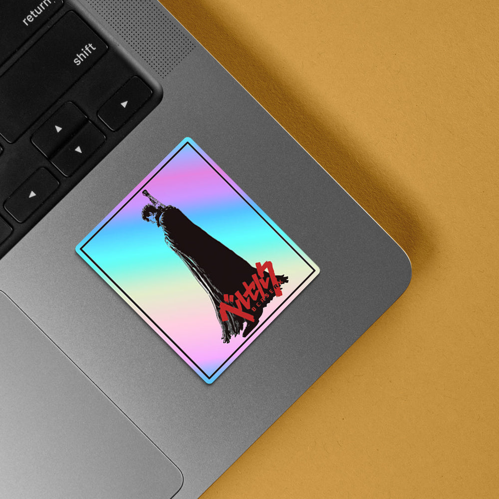 Guts of Berserk Holographic Sticker – Unleash the Warrior Spirit with ...