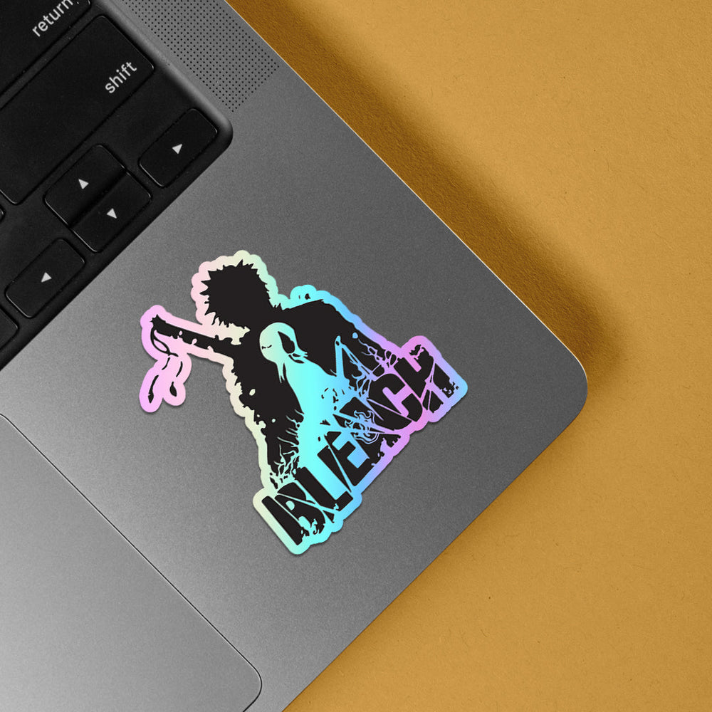 Ichigo & Rukia Bleach Anime Holographic Sticker – Unleash Soul Reaper ...