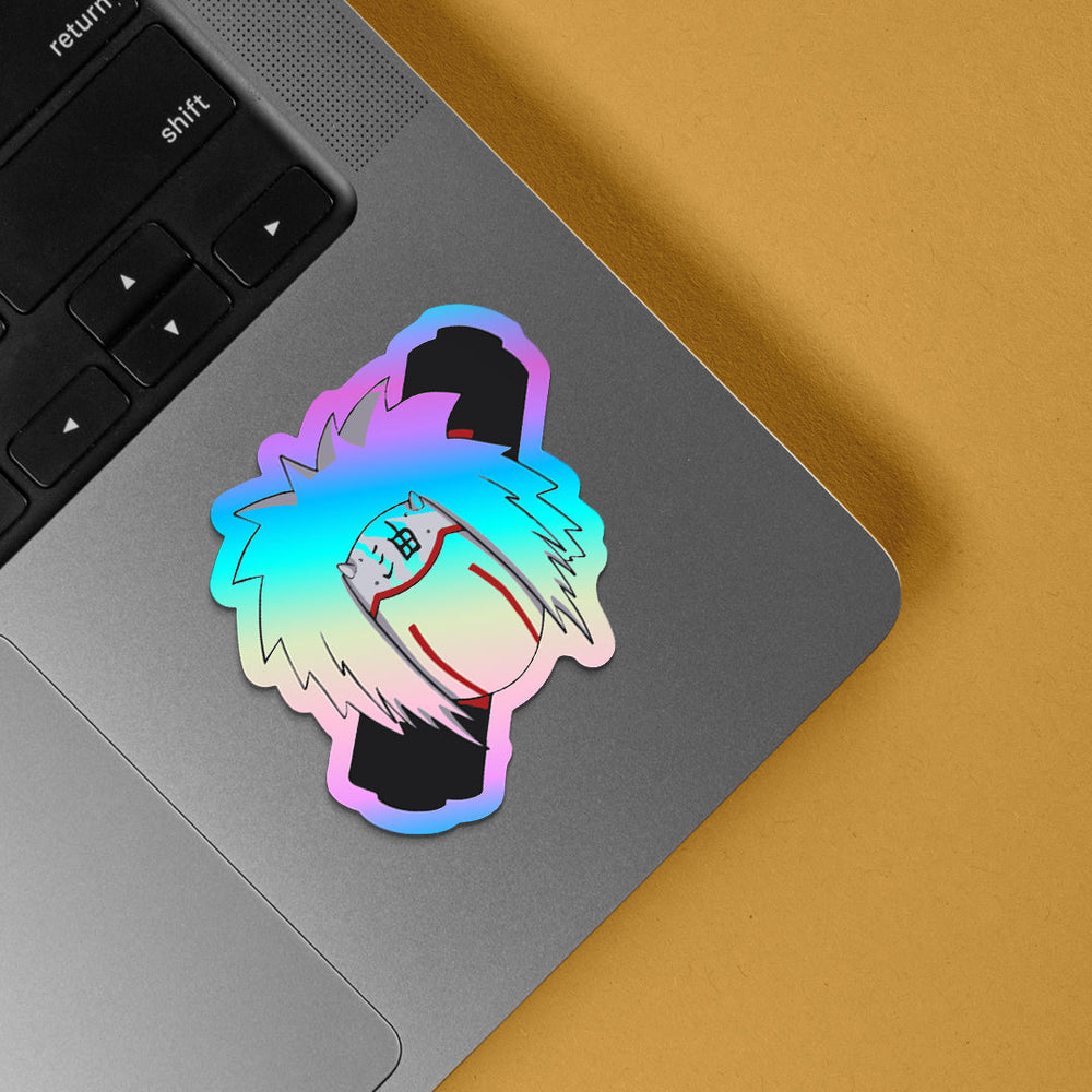 Naruto Jiraiya Holographic Sticker – Channel Legendary Ninja Vibes with ...