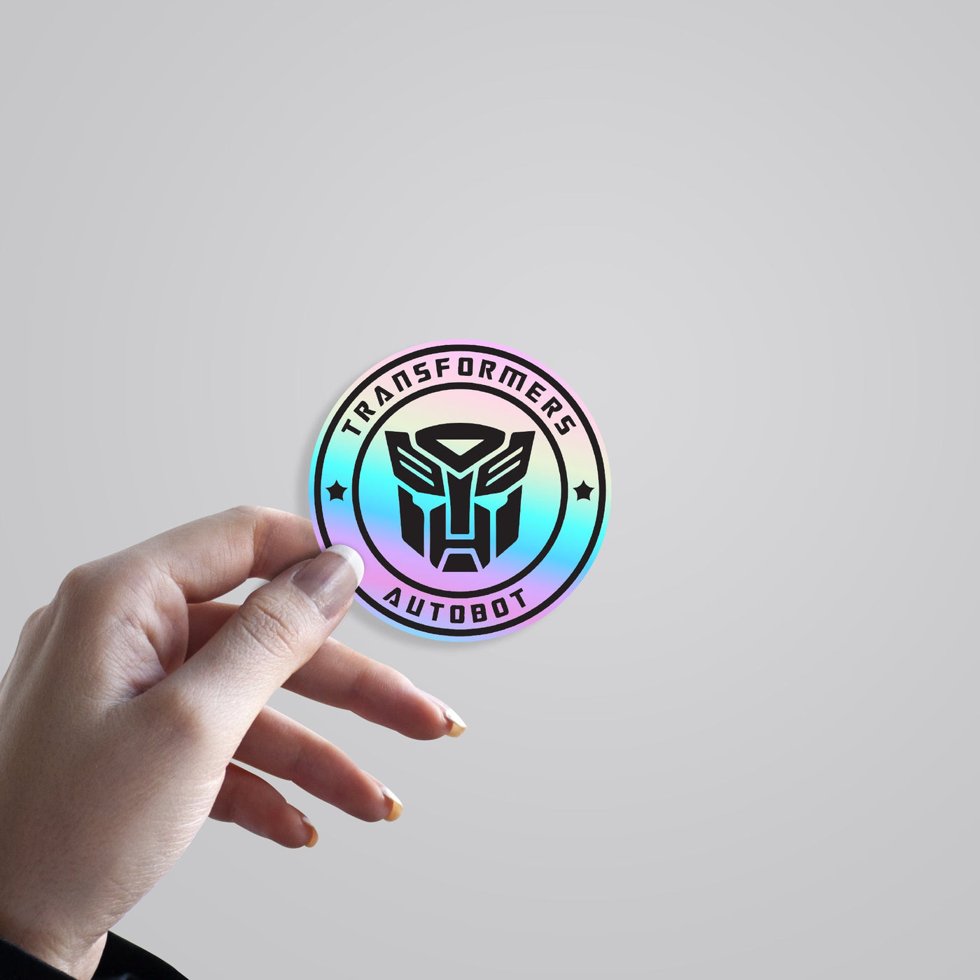Transformers Autobot Holographic Sticker – Roll Out in Style with ...