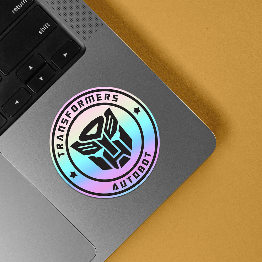 Transformers Autobot Holographic Sticker – Roll Out in Style with ...
