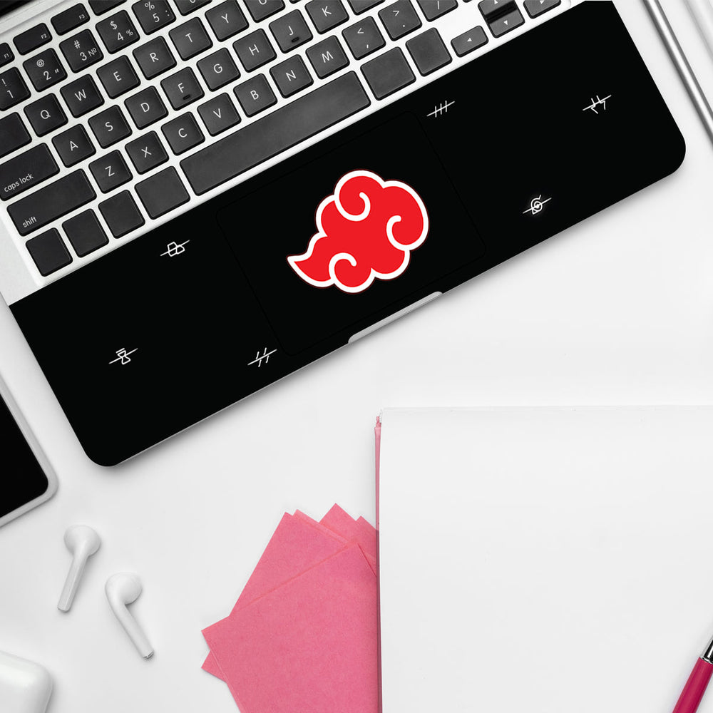 Show Your Allegiance with Akatsuki Logo Naruto Anime Laptop Skin - Join ...