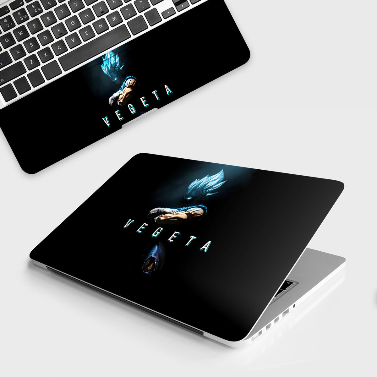 Power Unleashed: Vegeta Dragon Ball Z Anime Laptop Skin for Saiyan Style