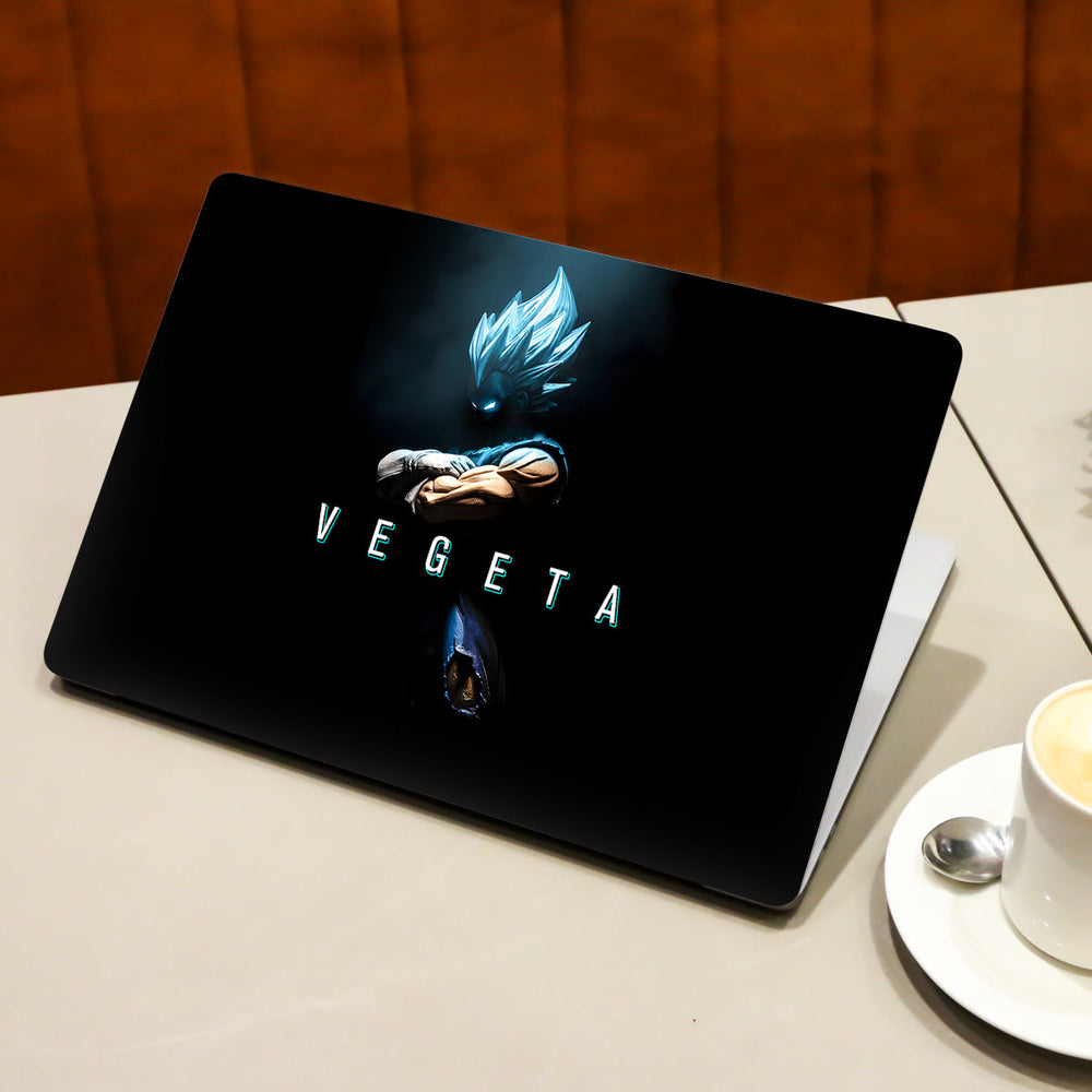 Power Unleashed: Vegeta Dragon Ball Z Anime Laptop Skin for Saiyan Style