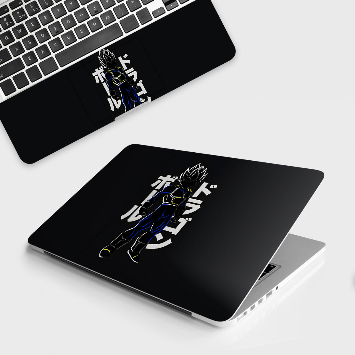 Power up Your Tech: Dragon Ball Z Vegeta Anime Laptop Skin for Saiyan Style