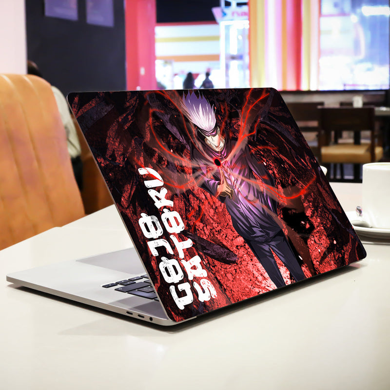 Dress Your Device in Power: Gojo Satoru Jujutsu Kaisen Laptop Skin for ...