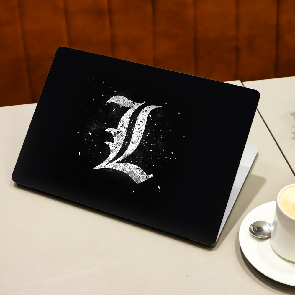 Embrace the Enigma with L from Death Note Laptop Skin - Mysterious and ...