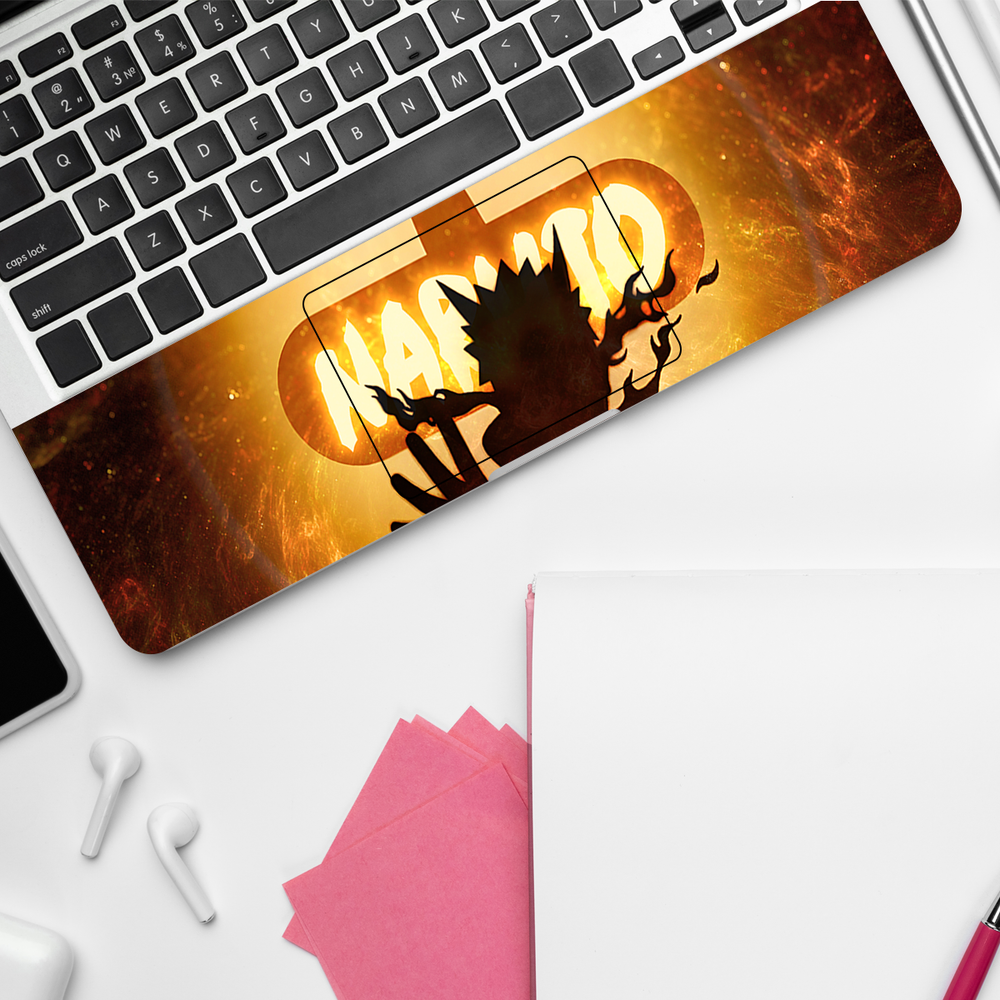 Unleash Ninja Power with a Naruto Laptop Skin - Energetic and Iconic Design