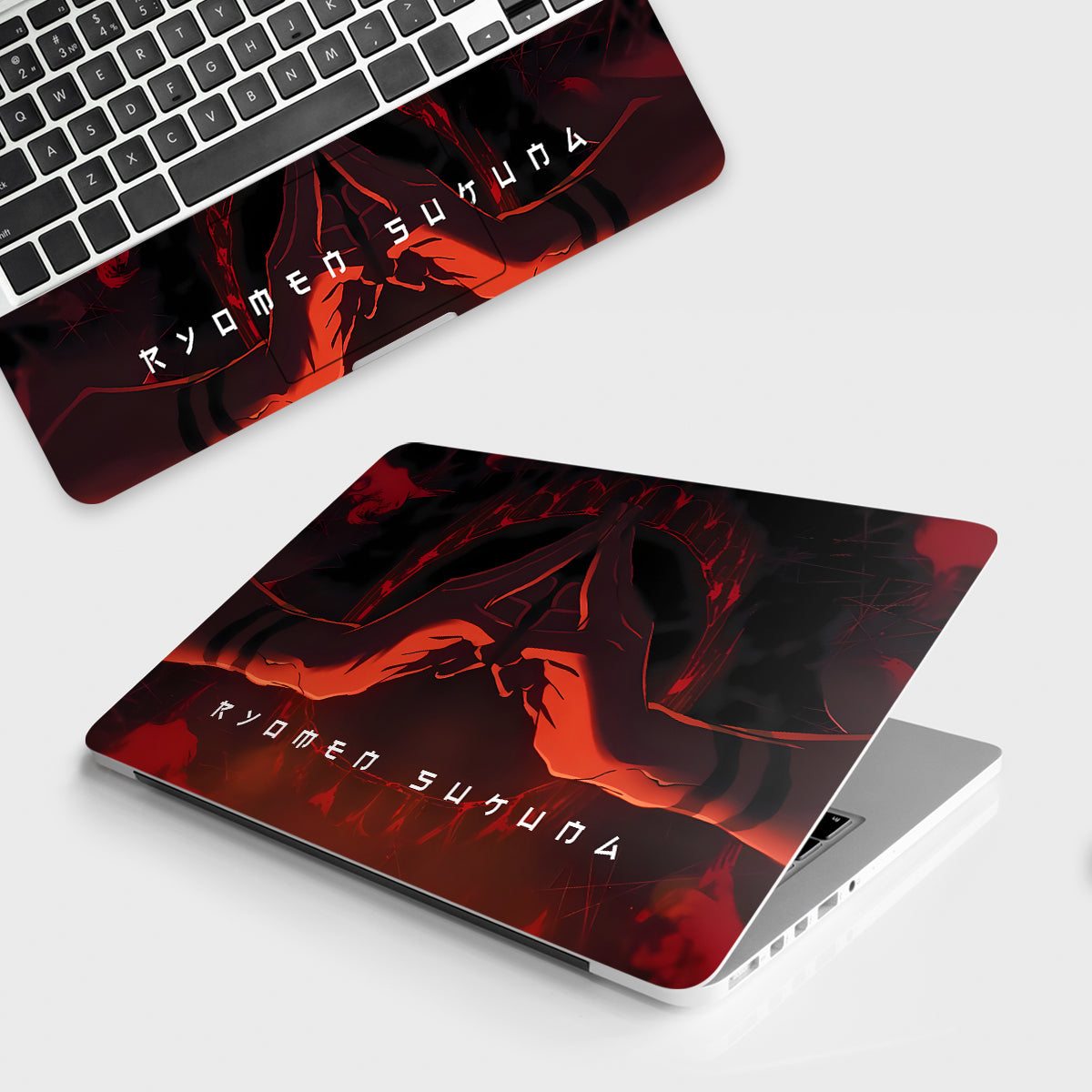 Embrace Cursed Power: Ryomen Sukuna JJK Anime Laptop Skin for True ...