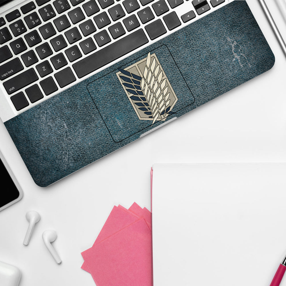Join the Scouting Legion: AOT Anime Laptop Skin - Armored Up for Style