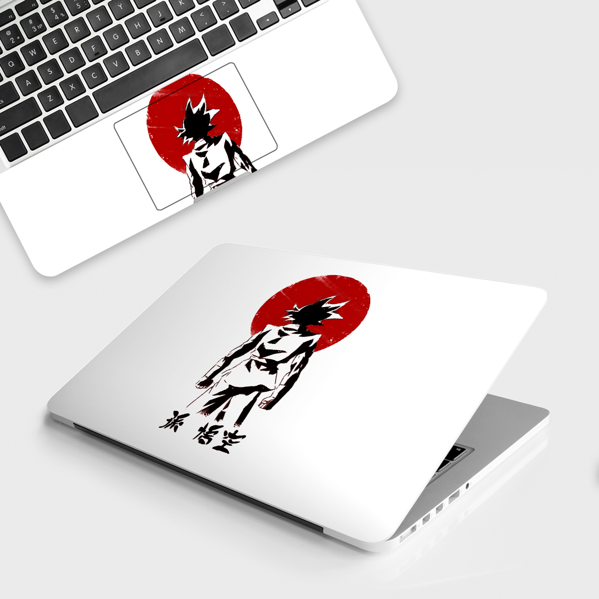 Unleash Super Saiyan Power with Son Goku Anime Laptop Skin - Epic and ...