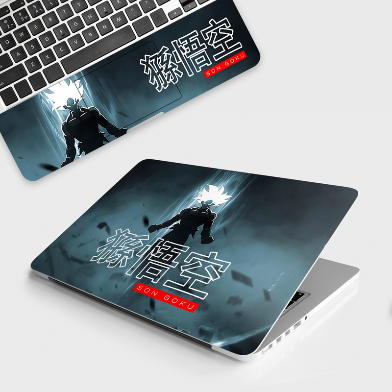 Transform Your Laptop into a Saiyan Warrior with Son Goku DBZ Laptop ...