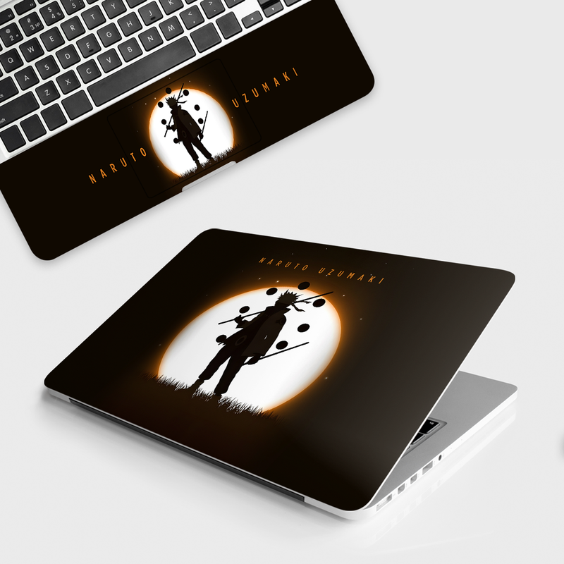 Embrace Hokage-Level Style with Uzumaki Naruto Laptop Skin - Vibrant ...