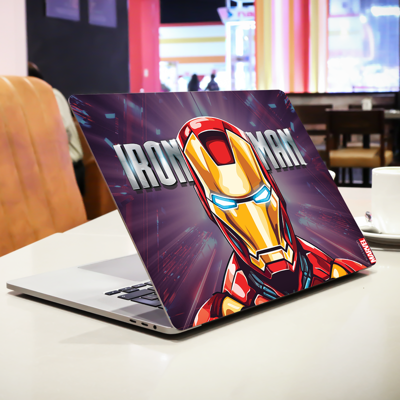 Elevate Your Laptop with Iron Man Laptop Skin - Official Marvel Design ...