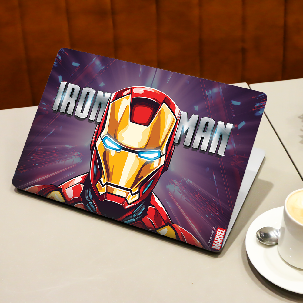 Elevate Your Laptop with Iron Man Laptop Skin - Official Marvel Design ...