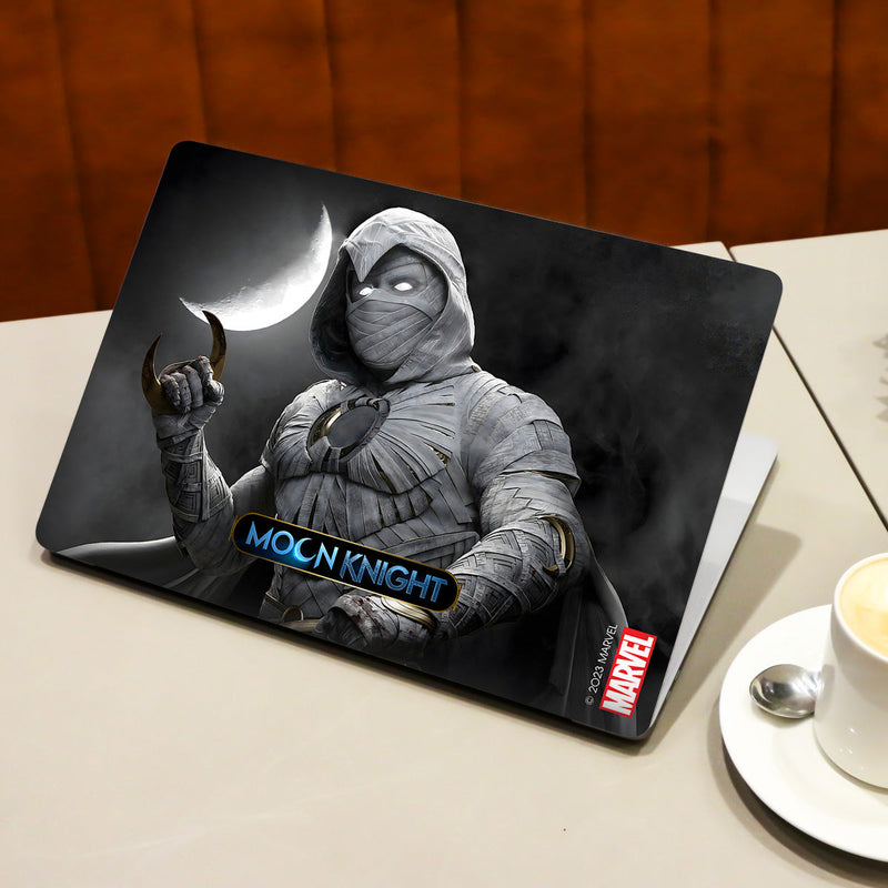 Enter the Marvel Cinematic Universe with Moon Knight MCU Laptop Skin ...