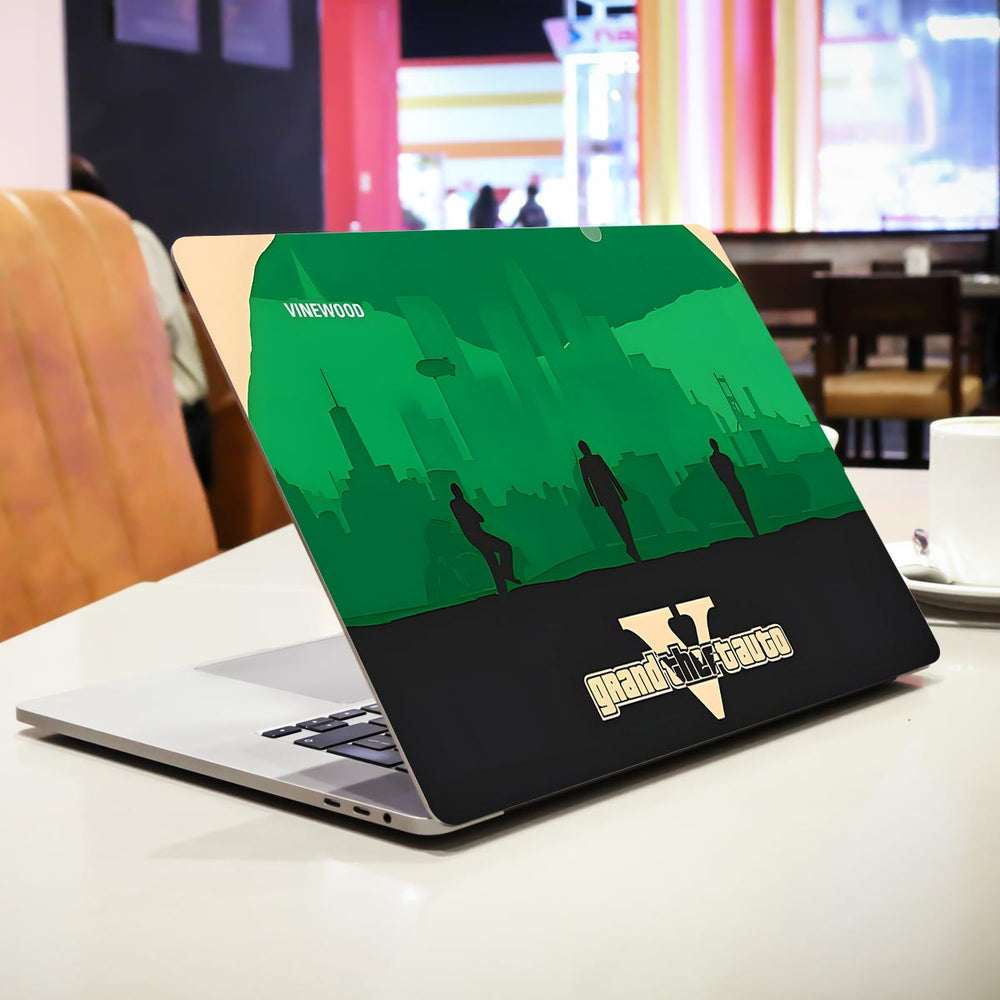 Vinewood Vibes: GTA 5 Laptop Skin for Gaming Glamour