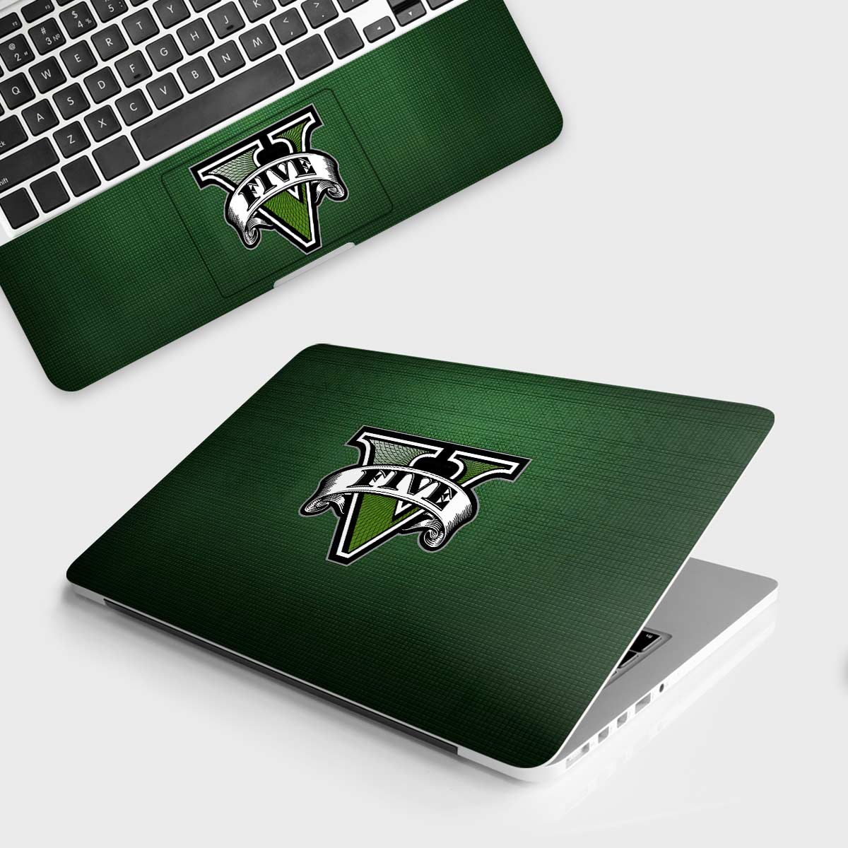 Drive into Style: Grand Theft Auto 5 Logo Laptop Skin for Gaming ...
