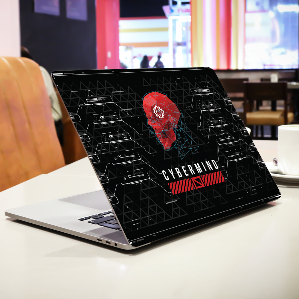Enter the Digital Frontier with a Cybermind Laptop Skin - Futuristic ...
